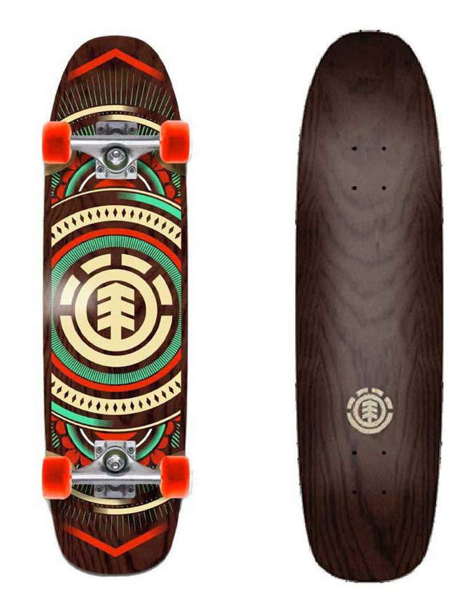 Skateboard ELEMENT Hatched Cruiser 8.75 Skateboard ELEMENT Hatched Cruiser 8.75